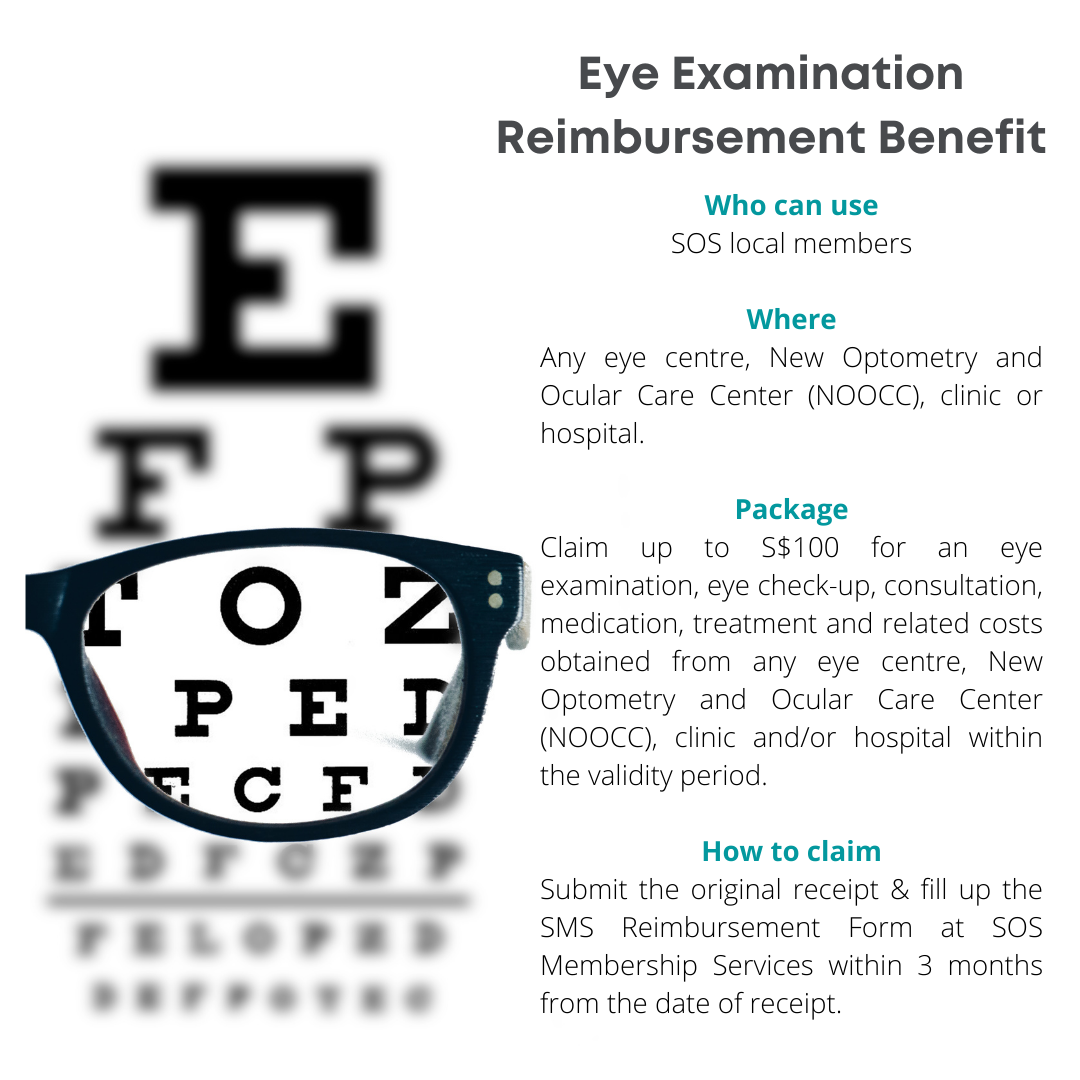 Use the eye examination reimbursement benefit before it expires on 31 ...